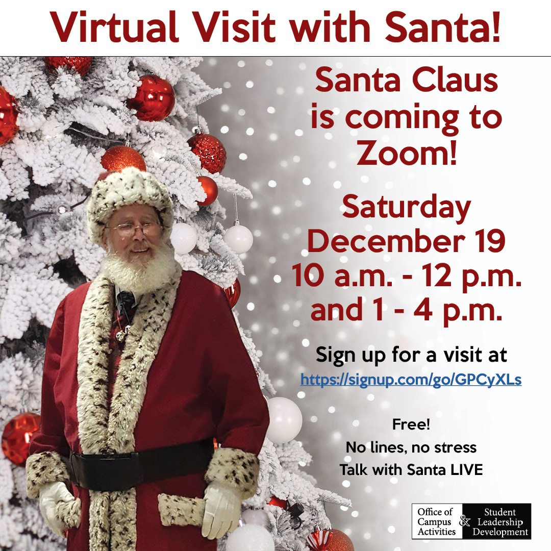 Virtual Visit With Santa Hosted by Suffolk County Community College ...